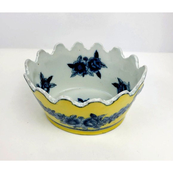 Accents | Vintage Juwc United Wilson Chinese Porcelain Monteith Bowl ...